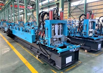 China 380V CZ Purlin Roll Forming Machine 50hz Steel Structure Purlin Roll Former for sale