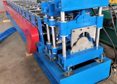 China Hydraulic Cutting Ridge Cap Forming Machine 10KW PLC 380V 3 Phase Roof Tile Equipment for sale