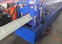 China 4kw Roof Ridge Cap Roll Forming Machine 14 Stations PLC Automatic Ridge Tile Equipment for sale