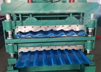 China 1250mm Double Layer Roll Forming Machine Cr12 Steel 80mm Shaft PLC Control for sale