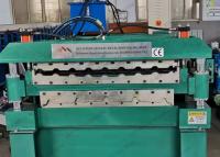 China 10kw Double Layer Forming Machine 380V PLC Metal Roll Form Roofing Machine for sale