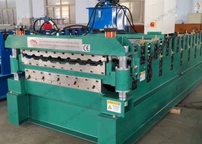 China 10kw Double Layer Forming Machine 10000kg Steel Roof Sheet Making Machine for sale