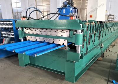 China Automatic 75mm Double Layer Metal Roofing Sheet Forming Machine 1250mm for sale