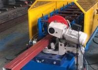 China 10kw Steel Pipe Profiling Machine 3000kg Rectangle Seamless Downspout Roll Forming for sale