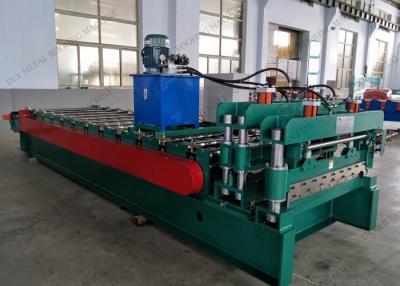 China 40Cr Roof Roll Forming Machine 1250mm 15kw Corrugated Sheet Making Machine for sale
