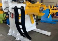China Hydraulic 5T Metal Decoiler Machine 3KW Coil Decoiler Auto Control for sale