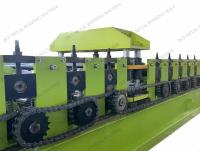 China Clip Relief Snap Lock Metal Roofing Machine 19 Rollers 5.5KW Standing Seam Panel Equipment for sale