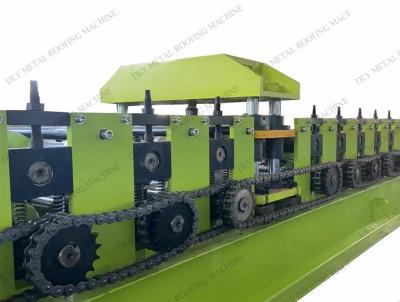 China Clip Relief Snap Lock Metal Roofing Machine 19 Rollers 5.5KW Standing Seam Panel Equipment for sale