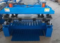 China Hydraulic Cutting Corrugated Roofing Machine 15 Station 380V 5.5kw Roll Former for sale