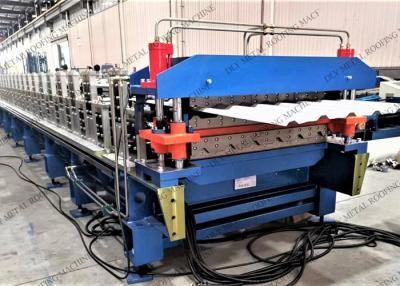 China 1250mm Double Layer Machine 18m Metal Roofing Sheet Forming Equipment for sale