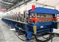 China Hydraulic Cutting H400 Double Layer Machine 15T Steel Sheet Making Equipment for sale