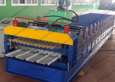 China 480V 10kw Steel Tile Roll Forming Machine Double Layer 10000kg for sale