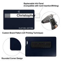 China Custom Printed Acrylic Name Badge 2-3mm with Magnetic Back for Staff Identification for sale