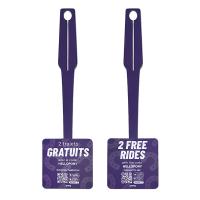 China UV Resistant Plastic Self Locking Tags Custom Logo PVC Plastic Tags Durable for sale