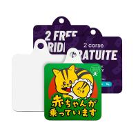 China Custom PVC Hang Tag Labels 0.5-2mm Thick Water Resistant Vinyl Eco Friendly for Business Branding for sale