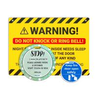 China Outdoor Custom Printed Plastic Tags Non Toxic Warning Sign Label for sale
