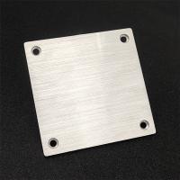 China 4 Hole Stainless Steel Blank Tags Corrosion Resistant 0.5-2mm for Engraving for sale
