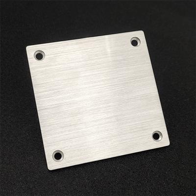 China 4 Hole Stainless Steel Blank Tags Corrosion Resistant 0.5-2mm for Engraving for sale