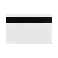 China Custom PVC Blank CR80 30Mil RFID Smart Card with HiCo Magnetic Stripe for ID Badge for sale