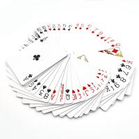 China Customized Blank Plastic Playing Cards White Sublimation PVC Cards Waterproof for sale