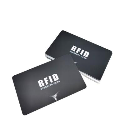 China 13.56MHz RFID NFC Rewritable CR80 Plastic PVC Card Waterproof Anti Skimming for sale