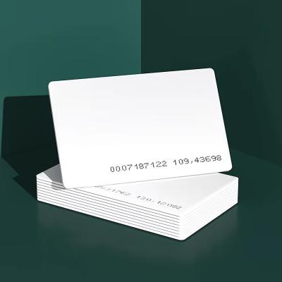 China Custom Printed RFID NFC PVC Plastic Card 13.56MHz Chip Hotel Access Control Card Blank ID for sale