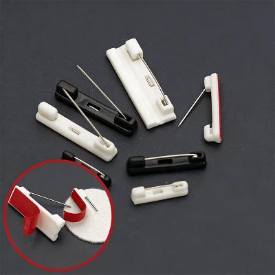 China Rust Resistant Name Badge Pin Backing Nickel Plated Name Tag Pin Backs Reusable for sale