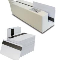 China Custom PVC Blank CR80 30Mil RFID Smart Card with HiCo Magnetic Stripe for ID Badge for sale