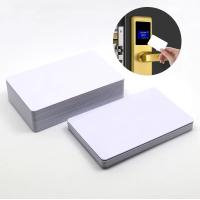 China Custom Printed RFID NFC PVC Plastic Card 13.56MHz Chip Hotel Access Control Card Blank ID for sale