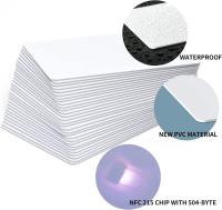 China Custom 13.56MHz NFC RFID PVC Card Printable Blank Smart Card for Access Control 85x54mm for sale