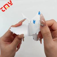 China Custom RFID Epoxy PVC Bird Shape NFC Tag 213 216 Waterproof with Adhesive Backing for sale