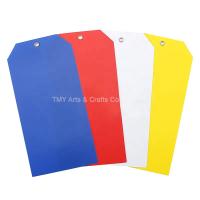 China Custom Plastic PP Eco Friendly Hang Tags 0.3-2mm Thick for Retail Branding for sale