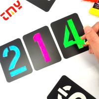 China Custom Plastic Reusable Stencil Templates 0.3-2mm PP Painting Board for Wall Art Drawing for sale