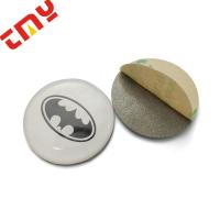 China Custom RFID Transparent NFC Epoxy Sticker 40mm 50mm Anti Metal 3D Dome for Social Media for sale