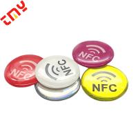 China Plastic Custom RFID NFC Tags 213 215 216 Waterproof Square Epoxy Anti-Metal for Contact Sharing for sale