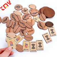 China Custom RFID Wood Tag NFC Smart Access Control Card 13.56 MHz with Keyring 110x150mm for sale