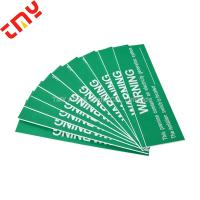 China Customize Engraved Plastic Abs Solar System Panels Warning Label Kit Tag High Voltage Pv Warning Safety Strong Self-Adhesive for sale