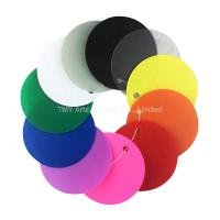 China Custom Clear Frosted PVC Tags Rectangle Round 0.76mm Thickness for Garment Labeling for sale