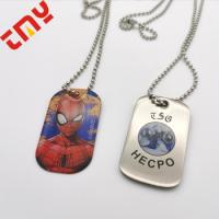China Custom Stainless Steel Dog ID Tag Blank for Sublimation Engraving 1mm Thick for sale