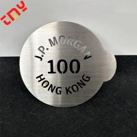 China Custom 3D Metal Letters Business Name Logo Plaque Signs 0.5-1mm Thick Outdoor Indoor for sale
