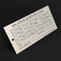 China Customize Metal Industrial Label Tag Equipment Data Plates Tags for Common Elements for sale