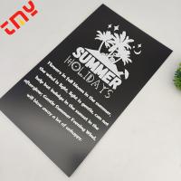China Customized Metal Plaque Sign 25cm x 15cm Matte Finish Aluminum Stainless Steel for Home Decor for sale