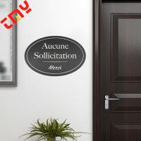 China Custom Metal Business Plaque Tag Laser Cut Outdoor Garage Blank Silver Logo Black Frosted Sign 50x30mm for sale