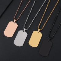 China Custom Stainless Steel Metal Tag 50x25mm Laser Engraved Logo Pet Dog Tag Keychain for sale
