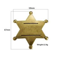 China Custom 2 Holes Engraved Metal Plate Logo Sewing Zinc Alloy Garment Label Tags 1mm Thickness for Clothing for sale