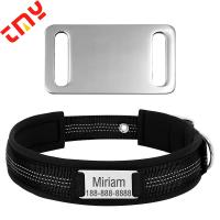 China Customized Stainless Steel Dog Tag 43.5x22.5mm Laser Engraved for Pet ID for sale