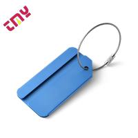 China 304 Stainless Steel Wire Rope Key Ring 38-150mm Round Lock Hanging Ring for Luggage Tag for sale