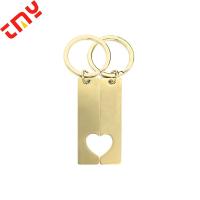 China Gold Plated Stainless Steel Blank ID Tag 50x30mm Custom Engraved Pet Dog Tag Necklace for sale