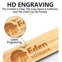 China Custom Eco-Friendly Wooden Name Badges 75x35mm with Pin or Magnetic Back Personalized Engraved Logo for sale