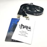China Custom Printed PVC Laminated ID Card with Lanyard 85x54mm for School Office for sale